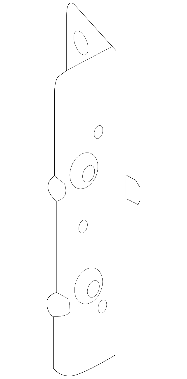 96175-D3500 - Receiver Mount Bracket - 2016-2018 Hyundai Tucson | World ...