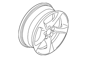 36-11-6-775-595 - Wheel Alloy - 2006-2012 BMW | BMWPartsHub