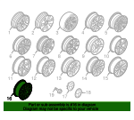 36116768858 - 2007-2013 BMW Wheel, Alloy (36-11-6-768-858) | BMW of ...