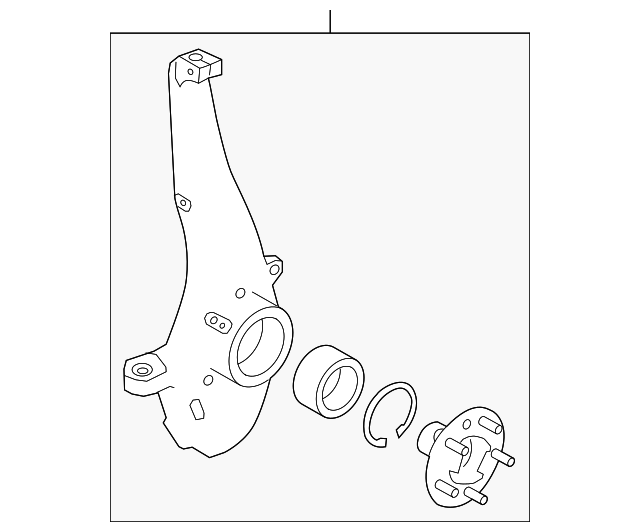 2018-2022 Land Rover Range Rover Steering Knuckle LR155543 | OEM Parts ...