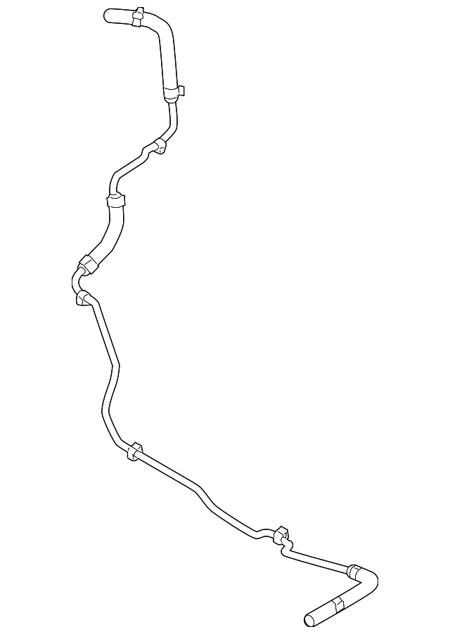 2013-2016 Hyundai Genesis Coupe Return Line Assembly 57540-2M200 | OEM ...