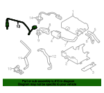 Genuine OEM Oxygen Sensor Part# 1588A284 Fits 2017-2021 Mitsubishi: Up ...