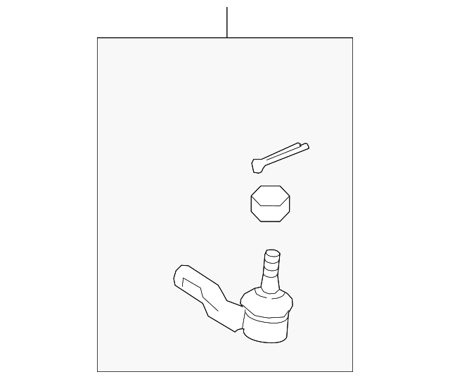 45460-09360 - Outer Tie Rod 2020-2024 Toyota Highlander | Fred Haas ...