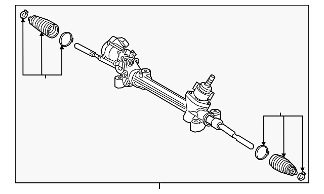 2020-2022 Toyota Highlander Short Rack 44250-0E051 | Toyota Parts Center