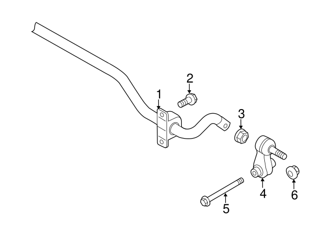 5Q0-511-305-AS - Suspension Stabilizer Bar 2015-2024 Audi | AutoNation ...
