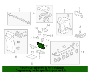 83410-T0A-A31 - Switch Panel 2015-2016 Honda CR-V | Honda Parts Online