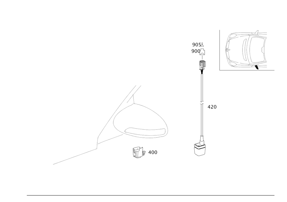 164-810-27-93 - Mirror Assembly - Left 2003-2012 Mercedes-Benz ...