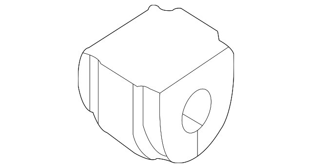 33556751269 - 2001-2006 BMW Stabilizer Bar Bushing (33-55-6-751-269 ...