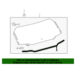 2019-2020 Toyota RAV4 Reveal Molding 75575-0R060 | Toyota Parts Center