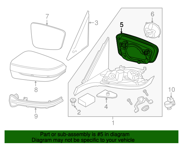 Genuine BMW 51-16-8-064-656 | Mount Ring | FREE Shipping on Most Orders ...