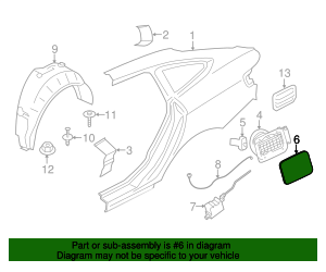 Genuine BMW 51-17-7-278-405 | Fuel Door | FREE Shipping on Most Orders ...