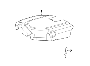 2011-2021 Mopar Engine Cover 4593903AD | TascaParts.com