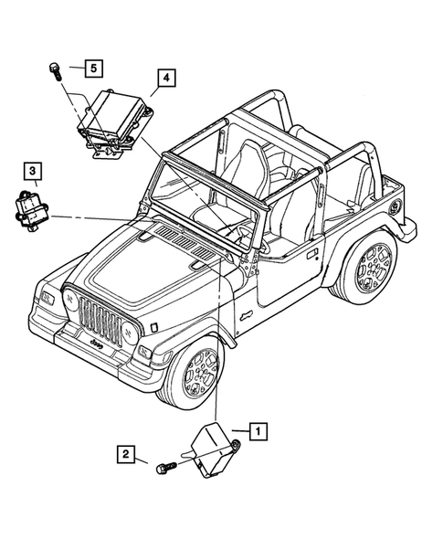 Modules for 2002 Jeep Wrangler | Don Jackson Chrysler Dodge Jeep Parts