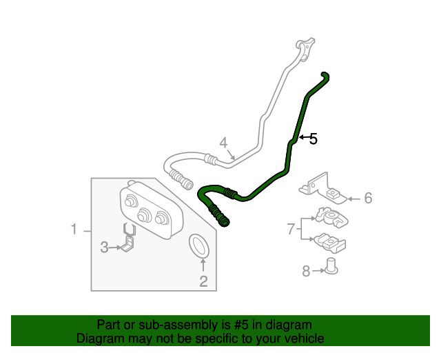 Genuine BMW 17-22-7-577-646 | Cooler Line | FREE Shipping on Most ...