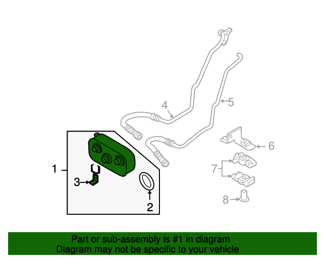 17227551636 - 2006-2010 BMW Trans Cooler (17-22-7-551-636) | BMW of ...