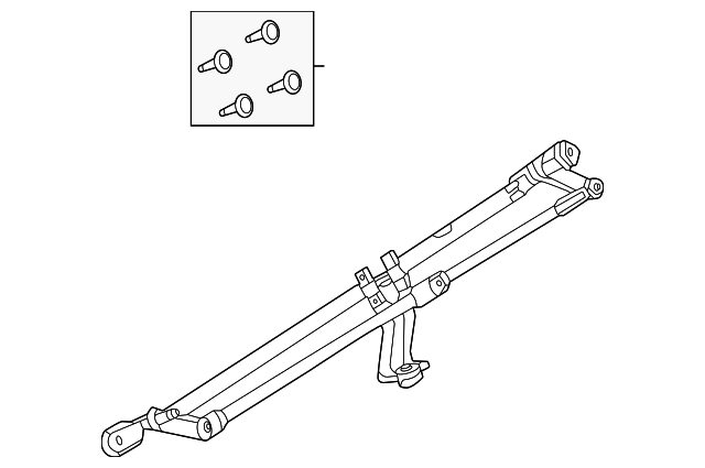 Genuine OEM Ford Part - Wiper Linkage M2DZ-17566-A | Genuine OEM Ford ...