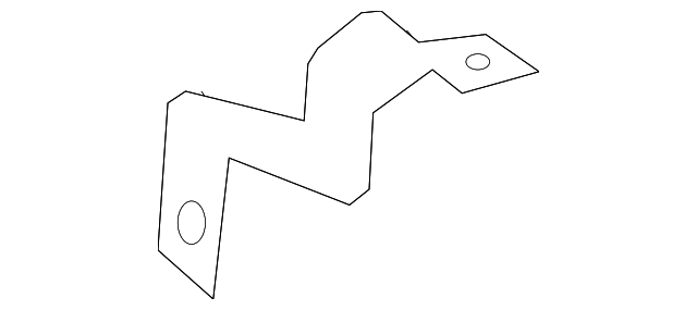 231-500-39-00 - Feed Line Bracket 2017-2019 Mercedes-Benz SL 63 AMG ...