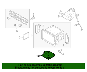 95770-A8000 - Control Module 2017 Kia Optima | Kia.Parts Store