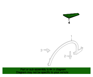 51117338570 - 2015-2018 BMW Finish Molding, right (51-11-7-338-570 ...