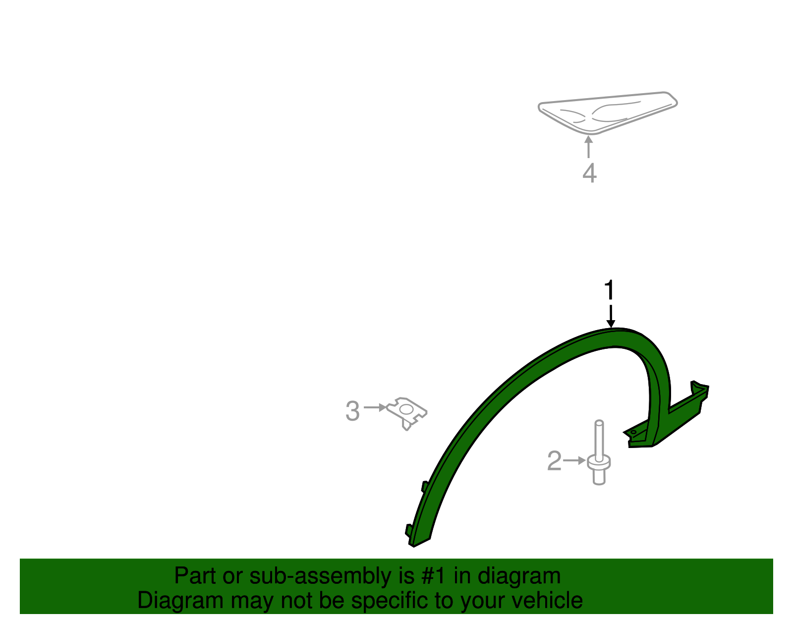 Genuine BMW 51-77-7-210-082 | Wheel Flare | FREE Shipping on Most ...