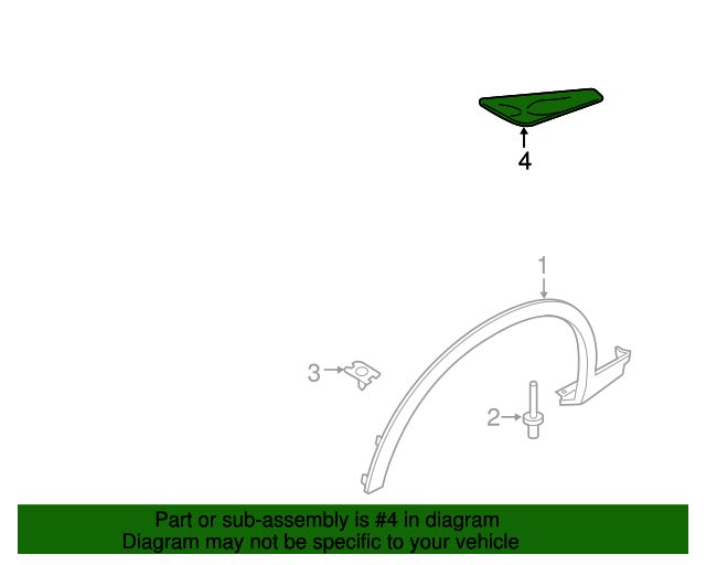 51117338570 - 2015-2018 BMW Finish Molding, right (51-11-7-338-570 ...