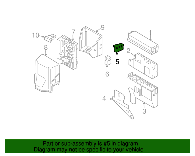 24370-C9902 - Fusible Link - 2003-2007 Infiniti G35 | Discount Infiniti ...