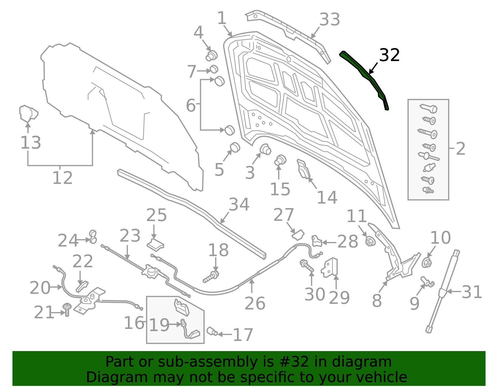 8W0-823-125 - High-Quality Protector for 2017-2024 Audi | AutoNation Parts