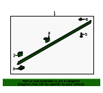 2019-2020 Hyundai Santa Fe Rocker Molding 87751-S2000 | OEM Parts Online