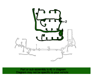 2013-2015 Ford Engine Wiring Harness DU5Z-12A581-BA | OEM Parts Online