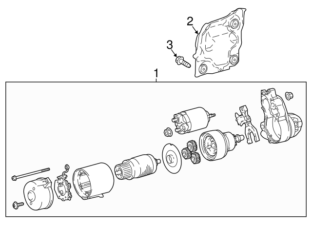 28100-38091 - Starter 2009-2024 Lexus | AutoNation Parts