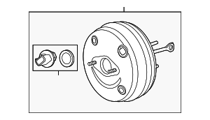 2012-2014 GM (Replaces 19417216) Booster 19432805 GM | GMPartsDirect.com