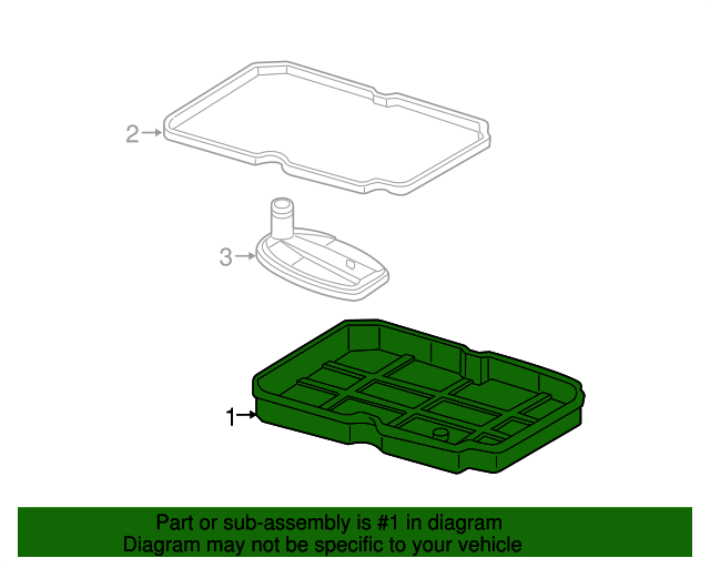 222-270-05-12 - Transmission Oil Pan 2011-2023 Mercedes-Benz ...