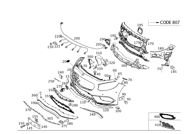 217-885-38-00 - Ventilation Grille 2021 Mercedes-Benz S560 | Mercedes ...