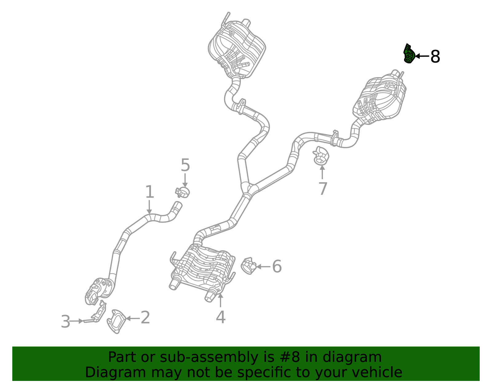 2021-2024 Jeep Isolator 68440480AB | Mopar Parts Canada
