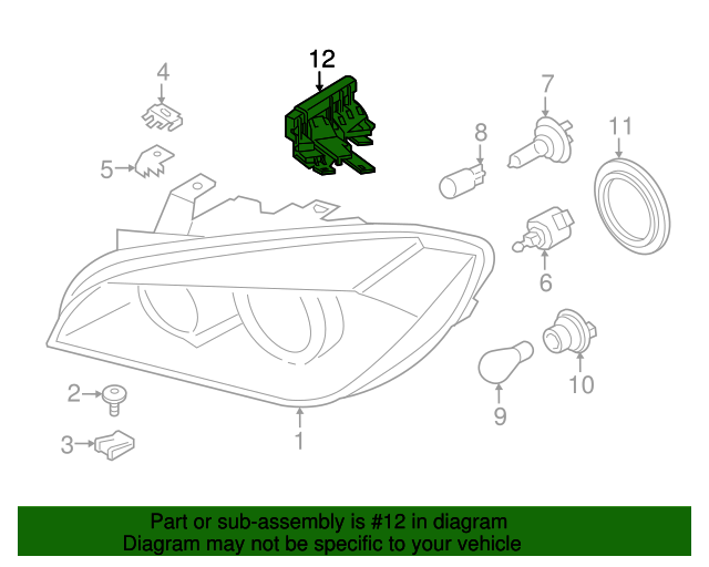 Genuine BMW 63-11-7-428-741 | Guide | FREE Shipping on Most Orders $499 ...