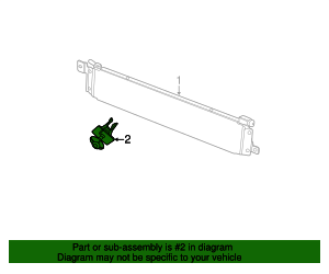 2011-2015 Mopar Power Steering Cooler Retainer Kit 68084182AA | Mopar ...