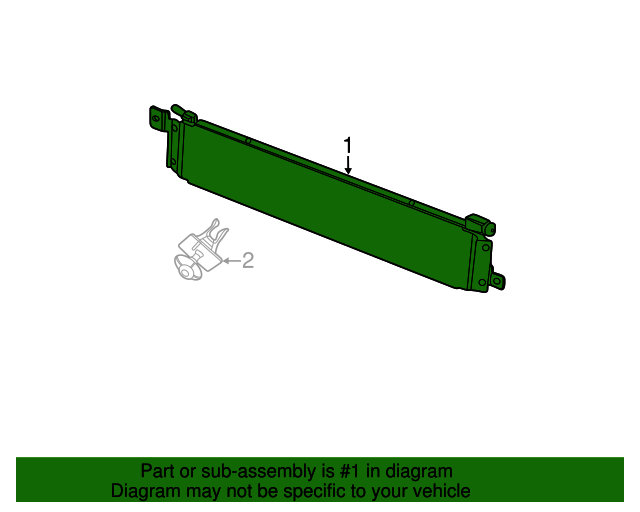 68069651AC - Cooler - 2011-2015 Mopar | Mopar Parts Canada