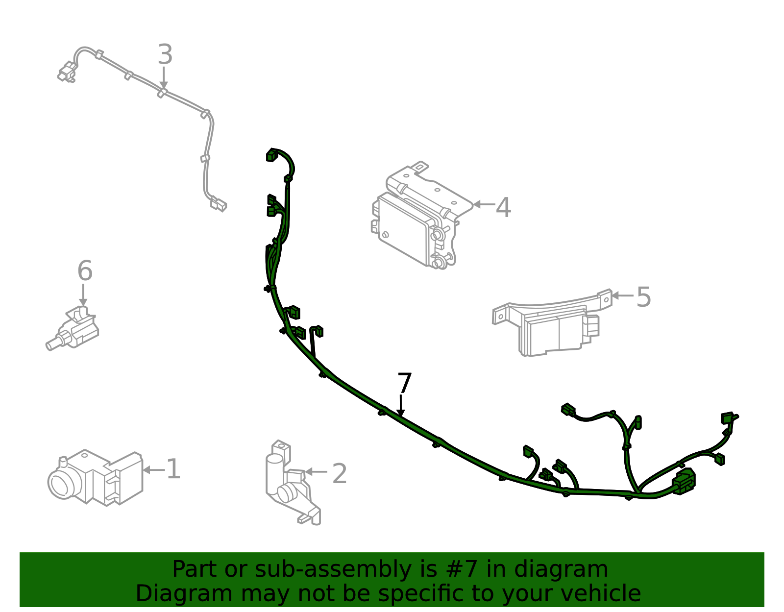 Hyundai - 91890-AR010 - Wire Harness - 2022-2025 Genesis GV70 | OEM ...