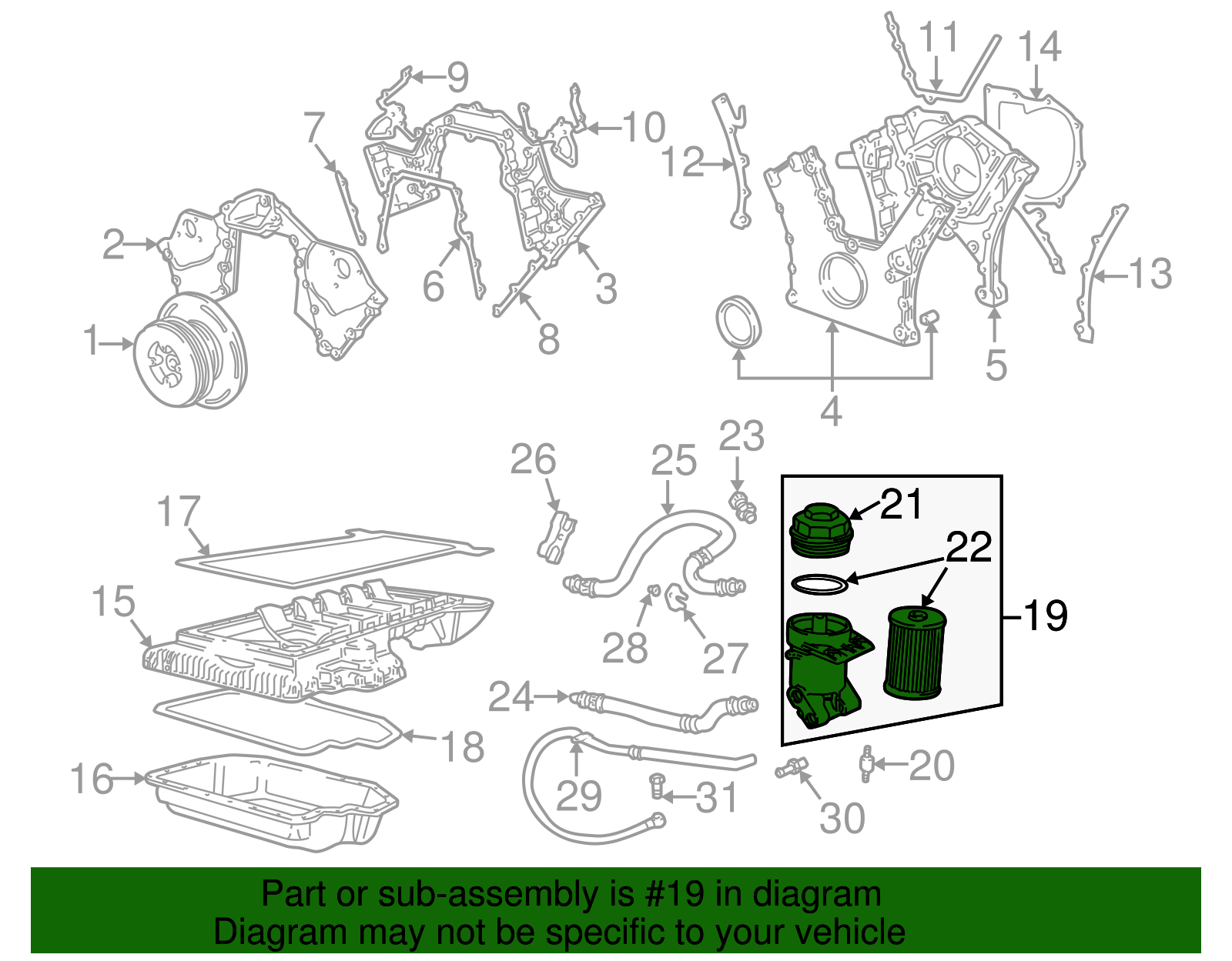 11427511169 - 1990-2003 BMW Oil Filter Housing (11-42-7-511-169) | BMW ...