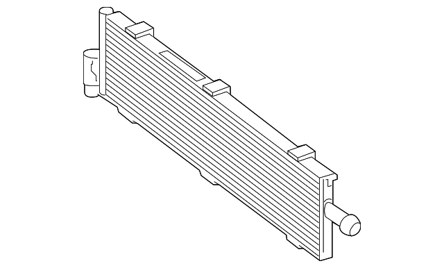 099-500-68-03 - Drive Motor Inverter Cooler 2018-2020 Mercedes-Benz ...