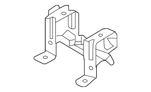 2015-2017 Kia K900 Center Console Rear Bracket 84630-3T000 | TascaParts.com