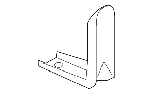 2004-2012 GM Passenger Side Rear Seat Hinge Bracket 89041687 ...