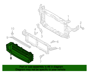 2017-2018 Kia Optima Air Inlet Duct 86951-A8200 | OEM Parts Online