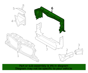 Genuine BMW 51-74-8-070-476 | Upper Duct | FREE Shipping on Most Orders ...