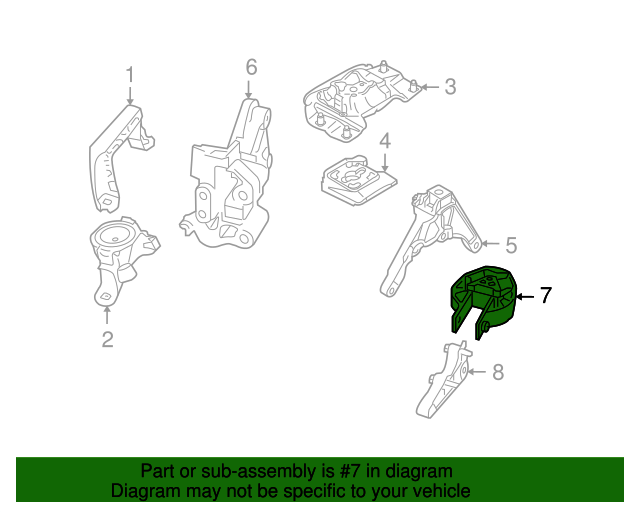 9487349 - Torque Strut - 2004-2013 Volvo | Volvo OEM Parts Direct