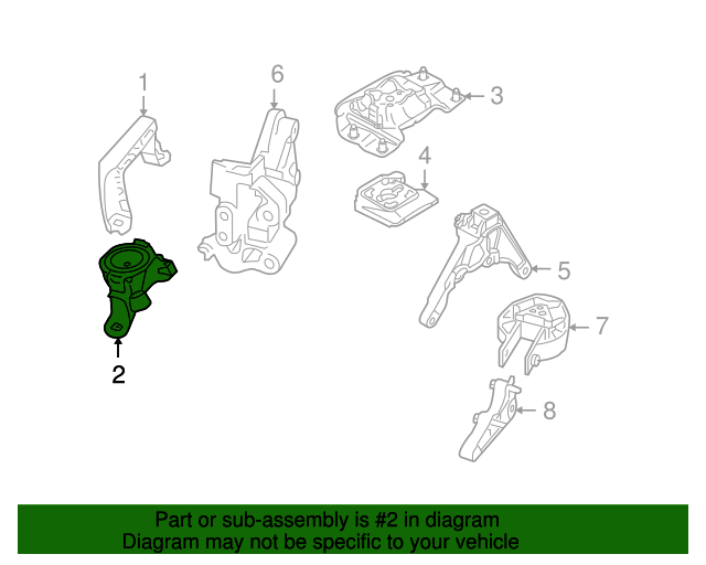 31262676 - Side Mount - 2004-2013 Volvo | Volvo OEM Parts Direct