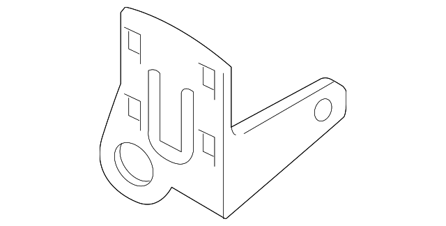 2019-2022 Audi Q3 Air Temp Sensor Bracket 5G0-820-536 | Audi USA Parts