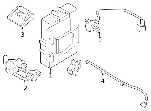 2021 Genesis G80 Unit Assembly Adas Drive Ecu 99810-T1000 ...