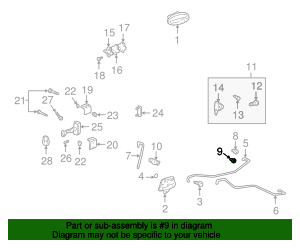 1992-2009 GM Multi-Purpose Clip 16643104 | GMPartsDirect.com