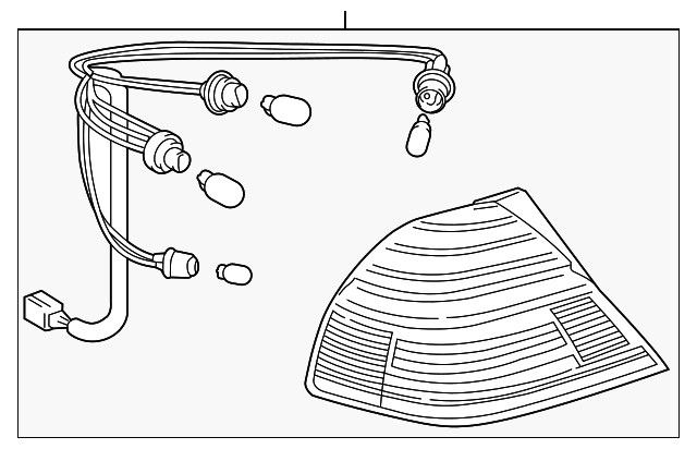 Toyota OEM Combo Lamp Assembly Part# 81550-AC070 | OEM Vehicle Parts